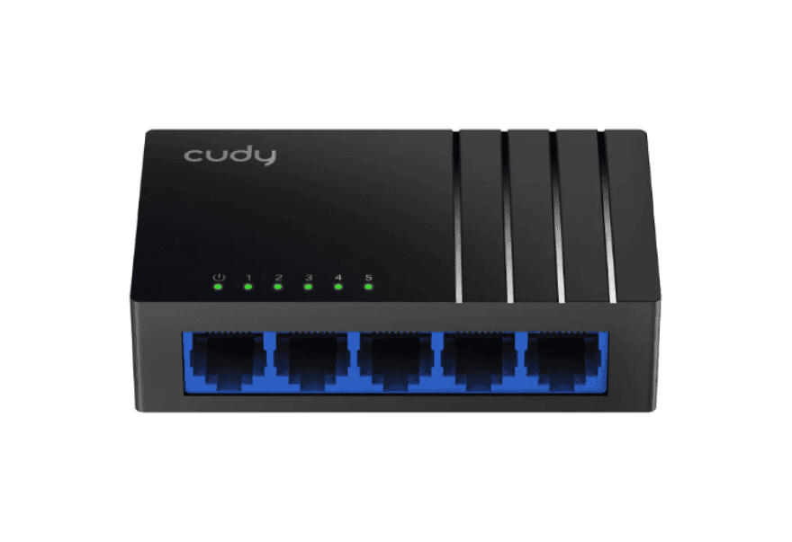 5-Port Gbit Desktop Switch Cudy GS105D, 5x RJ45 10/100/1000