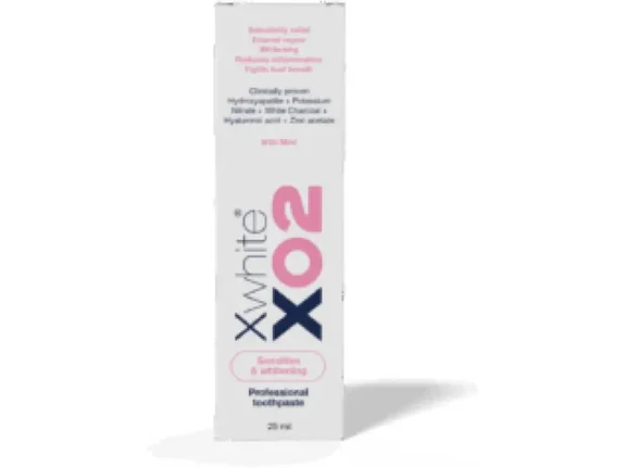 Xwhite XO2 Profesionalna pasta za zube — za osetljive zube i izbeljivanje 25ml