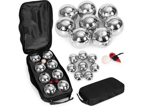 MultiGarden Set za igru boćanja Petanque 8 kugli sa koferom BS-004