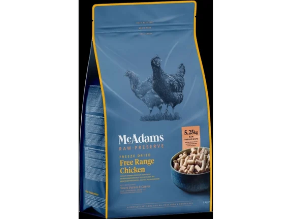 McAdams Piletina Raw Preserve Freeze Dried 2kg