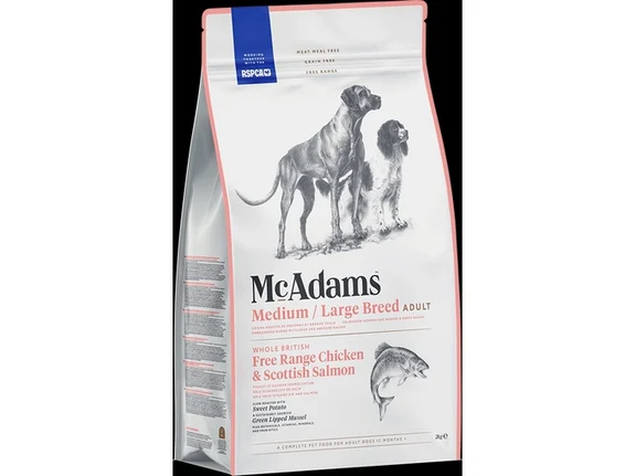 McAdams Piletina i losos Medium/Large Breed 10kg