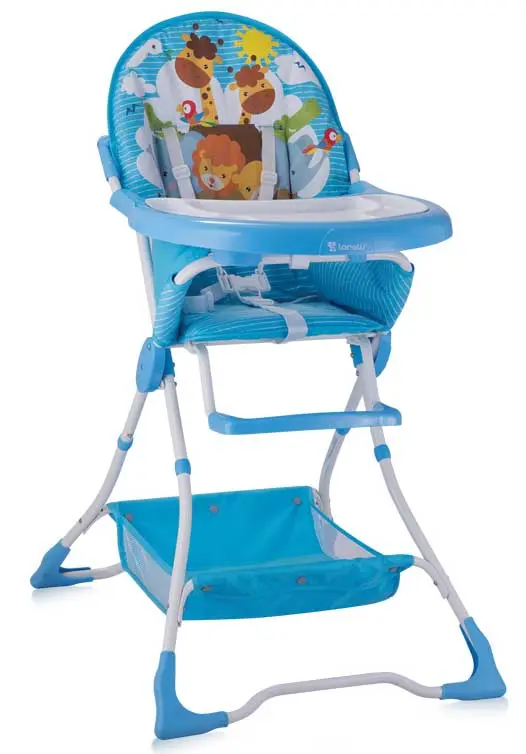 Bertoni Lorelli Visoka stolica za bebe Bravo Blue Adventure