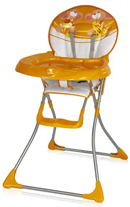 Bertoni Visoka stolica za bebe Jolly Orange Mice 10100081322