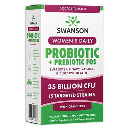 Women’s Daily Probiotic + Prebiotic FOS (Probiotik + FOS Prebiotik za Žene)