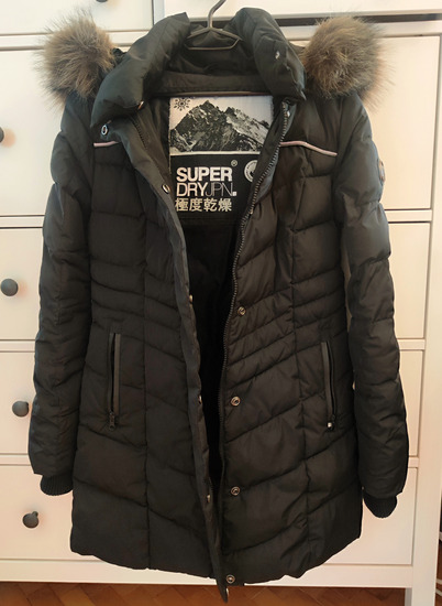 Superdry duža jakna xs-s kao nova