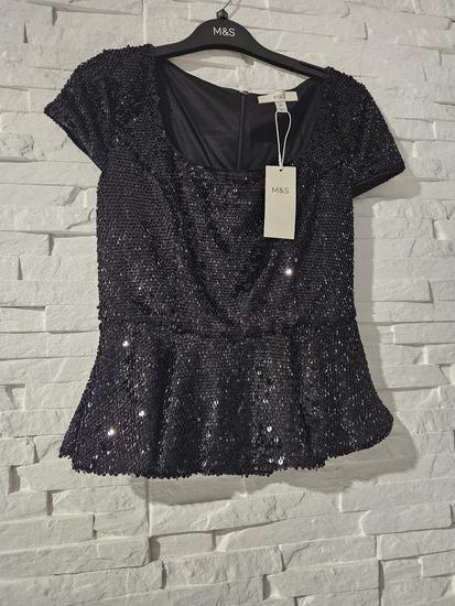 Nova Marks&Spencer peplum bluza 44