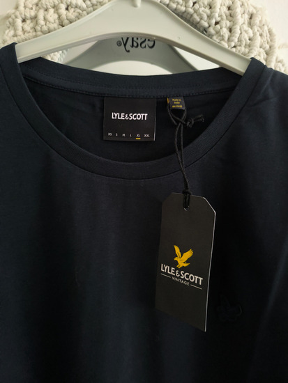 Lyle Scott ORIGINAL tamno teget majica XL vel