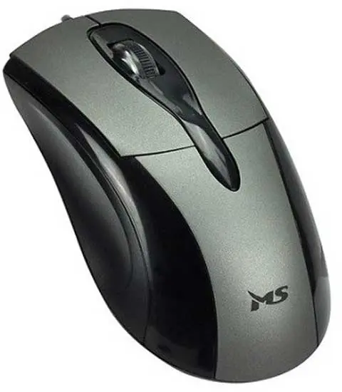 MS Žični miš Skipper 3 srebrna