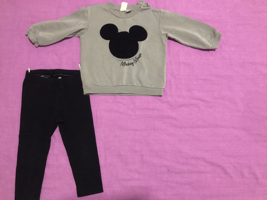 Mickey komplet devojcice HnM 86