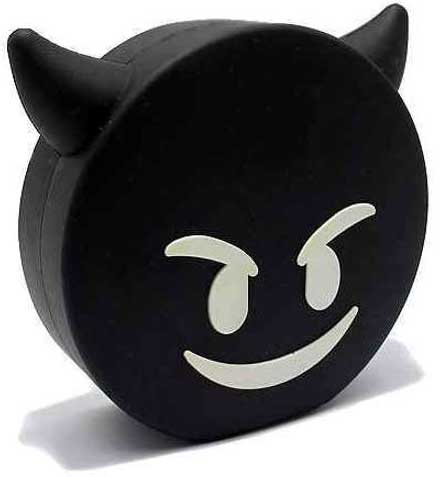 Power Bank Eksterna baterija 2200 mAh Emoji Devil Black