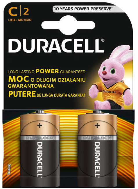 Duracell alkalne baterije tip C 1.5V DUR-LR14/BP2