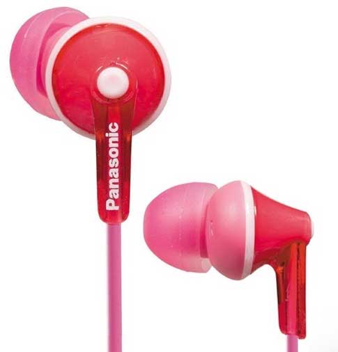 Panasonic slušalice RP-HJE125E-P roze