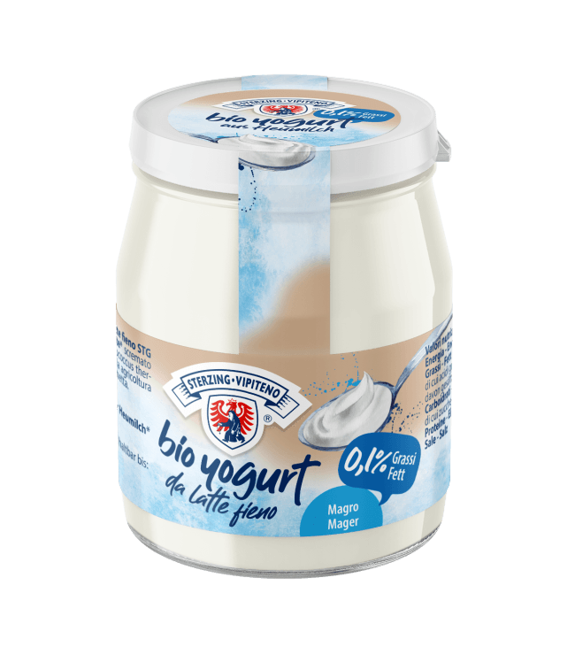Alpski organski jogurt 0,1% mlečne masti 150g Vipiteno