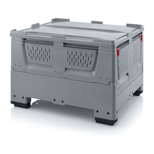 Collapsible big boxes with ventilation slits KSO 1210