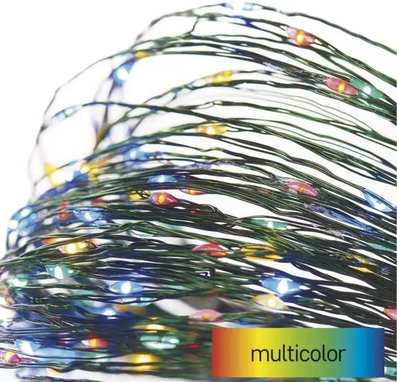 LED lampice za spoljnu upotrebu Multicolor 150LED 15m Emos D3AM03