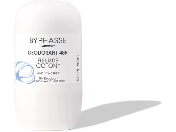 Byphasse roll on dezodorans - cveta pamuka 50 ml