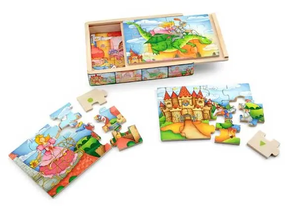 Pino Toys Puzzle 4 slike od po 12 delova Bajka