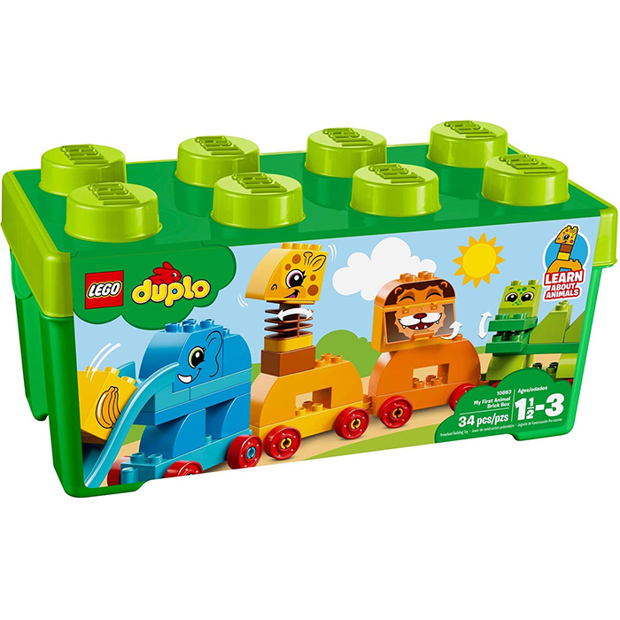 LEGO® DUPLO® moja prva kutija sa kockicama i životinjama 10863