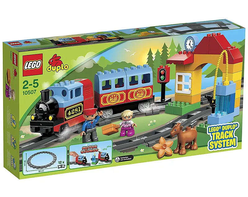 LEGO® DUPLO® kocke My First Train Set – Moj prvi voz 52 dela 10507