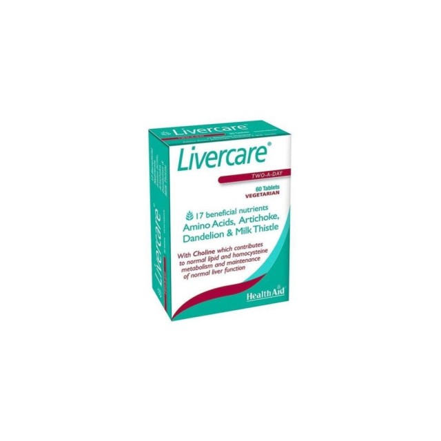 HEALTHAID LIVERCARE TBL 60 TABLETA