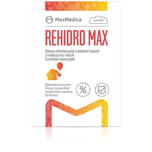 MAX MEDICA REHIDRO MAX KEICE 10X