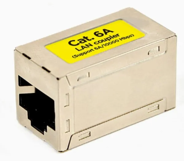 NCA-LC6S-01 Gembird FTP shielded Cat. 6A LAN coupler