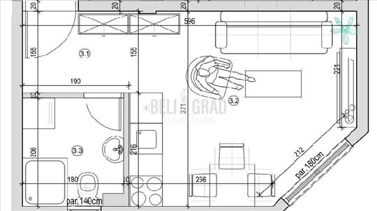 Miljakovac, Džordža Kenana, uknjižen, suteren