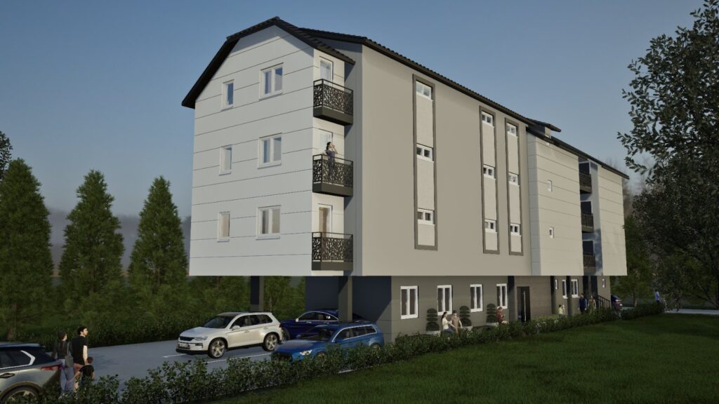 Dvoiposoban stan u izgradnji 61 m², I sprat, Obrenovac, Rvati, 1.820 €/m² (POVRAT PDV-a)