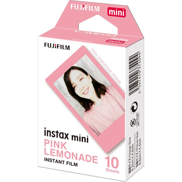 instax mini film pink lemonade 10/1