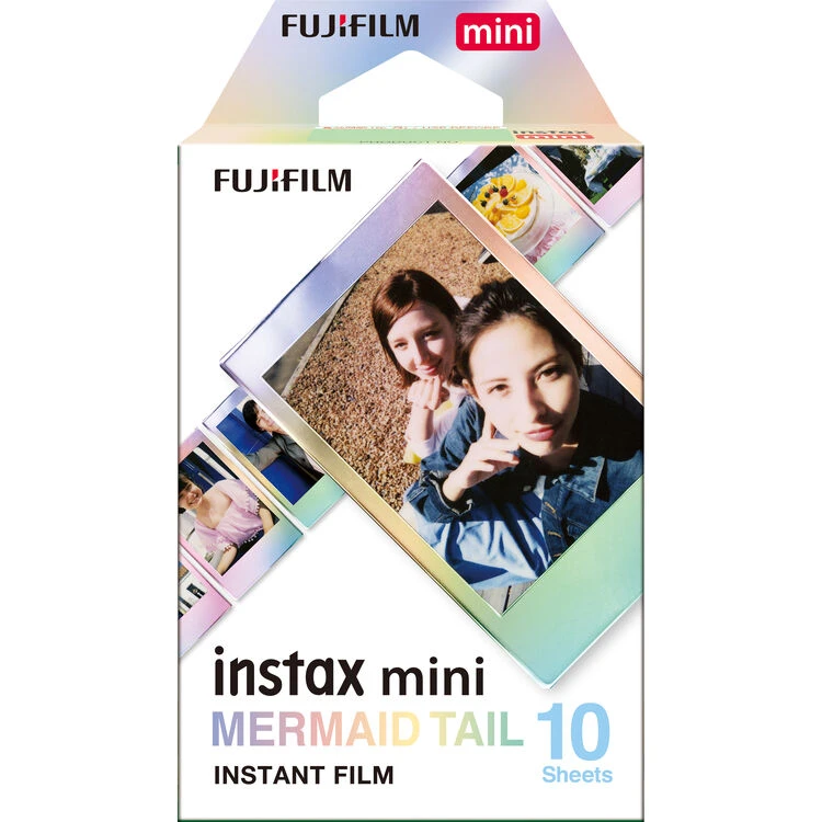 instax mini film mermaid tail