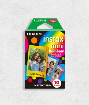 FujiFilm Instax Mini Rainbow film 10x
