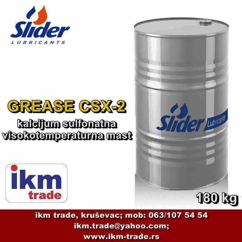 SLIDER GREASE CSX-2 – visokotemperaturna mast bure 180kg