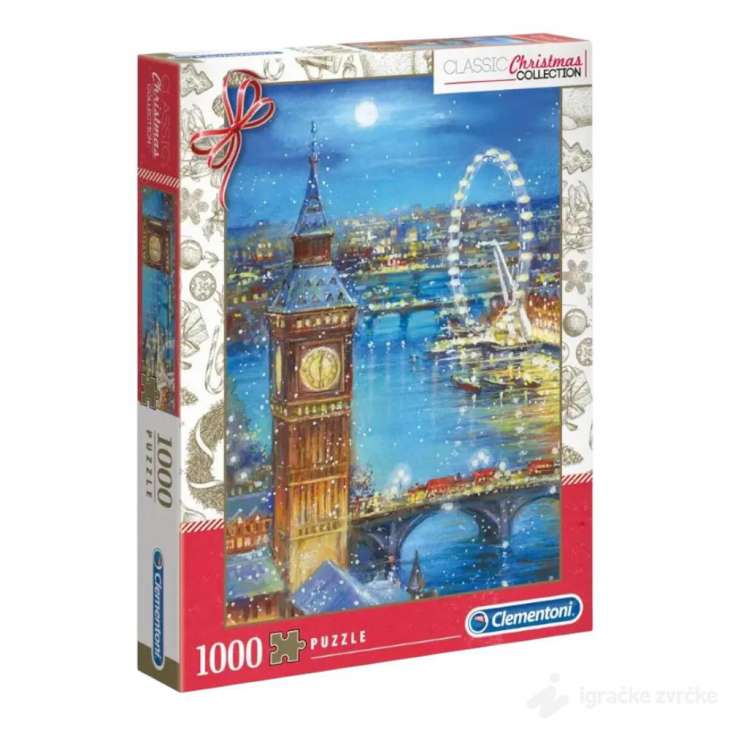 Clementoni slagalica Classic Christmas 1000pcs