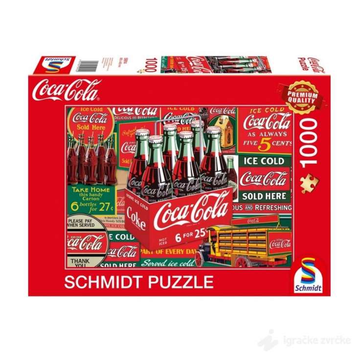 Schmidt Slagalica Coca Cola 1000pcs