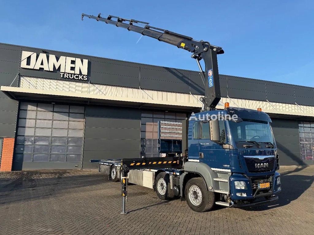 MAN TGS 36.440 8x2 HMF 4020 K8 kamion platforma