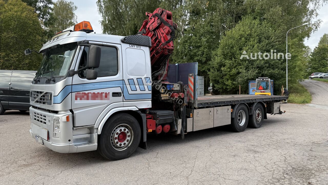 Volvo FM400 *6x2 *HMF 4220 + flyJIB FJ900 *BED 7.0m *EURO 5 kamion platforma