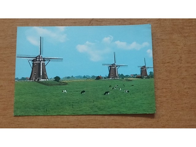 Holandija - Netherland - Vetrenjača - Windmill - Čista