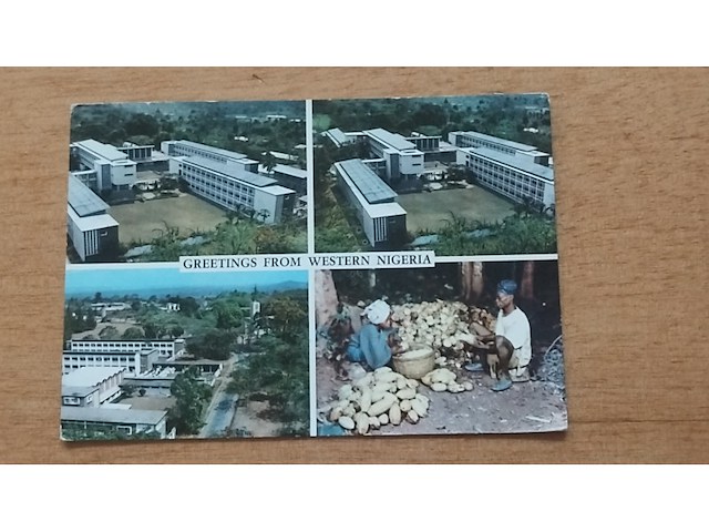 Nigerija - Afrika - Putovala 1968.g -