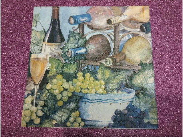 Salveta sa dve slike 33 x 33