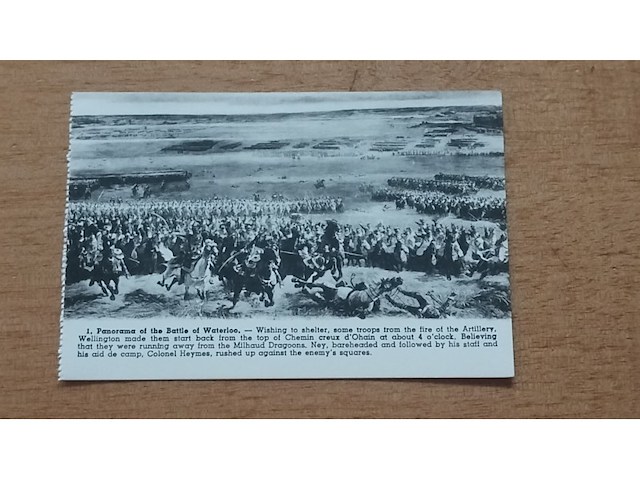Belgija - Belgium - Battle Of Waterloo - Vaterlo -