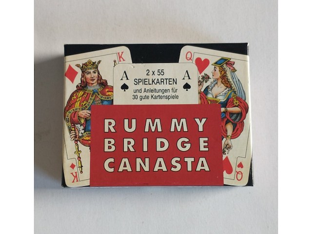 igra karte RUMMY - BRIDGE - CANASTA Germany