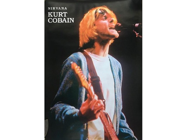 Poster Curt Cobain 70x100