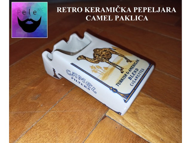Stara keramicka piksla - Camel paklica cigareta