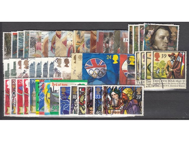 Velika Britanija 1992 prigodne kompletna godina