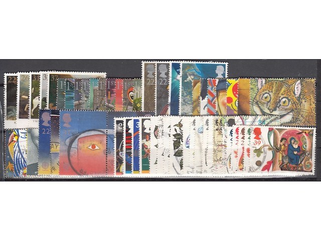 Velika Britanija 1991 prigodne, fali 1 marka