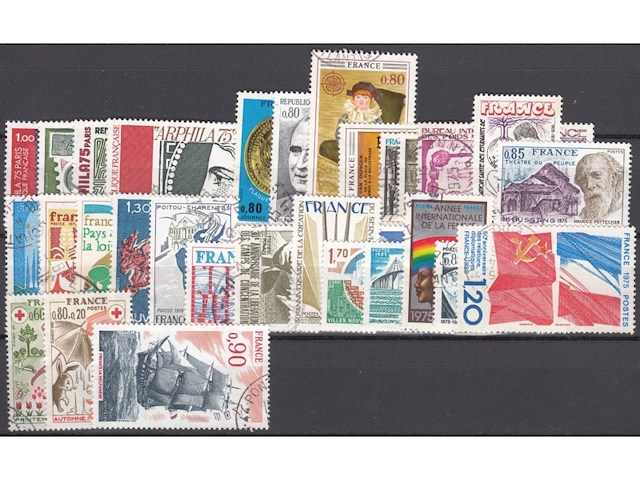Francuska 1975 kompletna godina