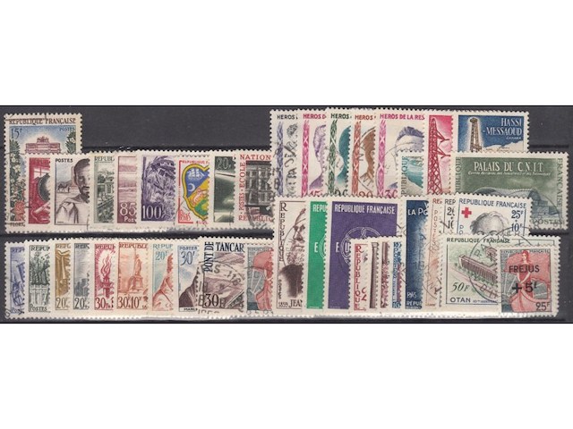 Francuska 1959 kompletna godina
