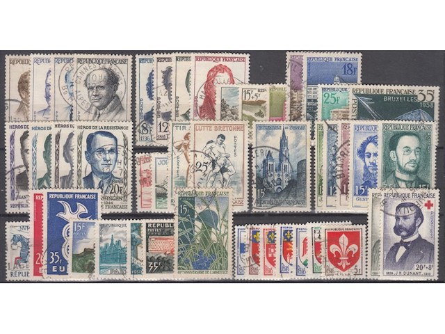 Francuska 1958 kompletna godina