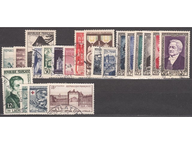 Francuska 1952 kompletna godina