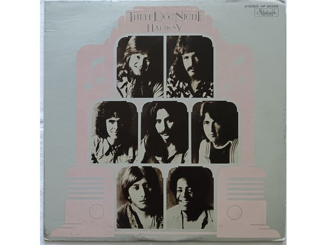 THREE  DOG  NIGHT  -  HARMONY ( Japan Press !!!)